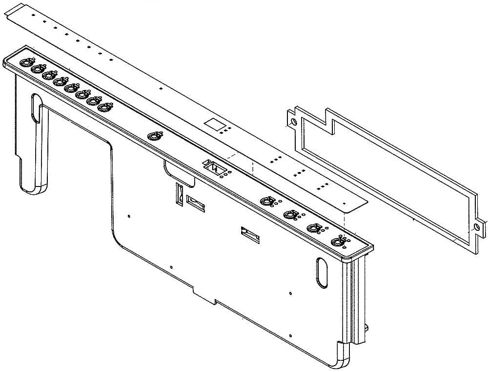 Amazon.com: 5304517657 Dishwasher Control Panel (Black) Genuine ...
