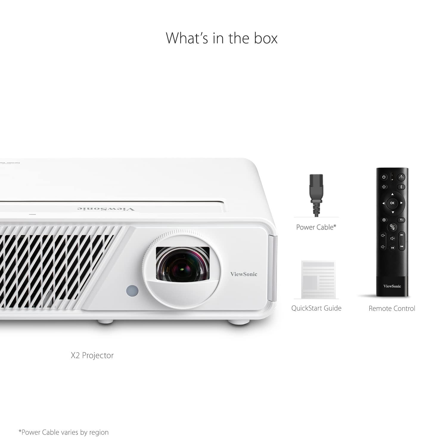 ViewSonic X2 1080p Short Throw Projector with 2300 ANSI Lumens ...