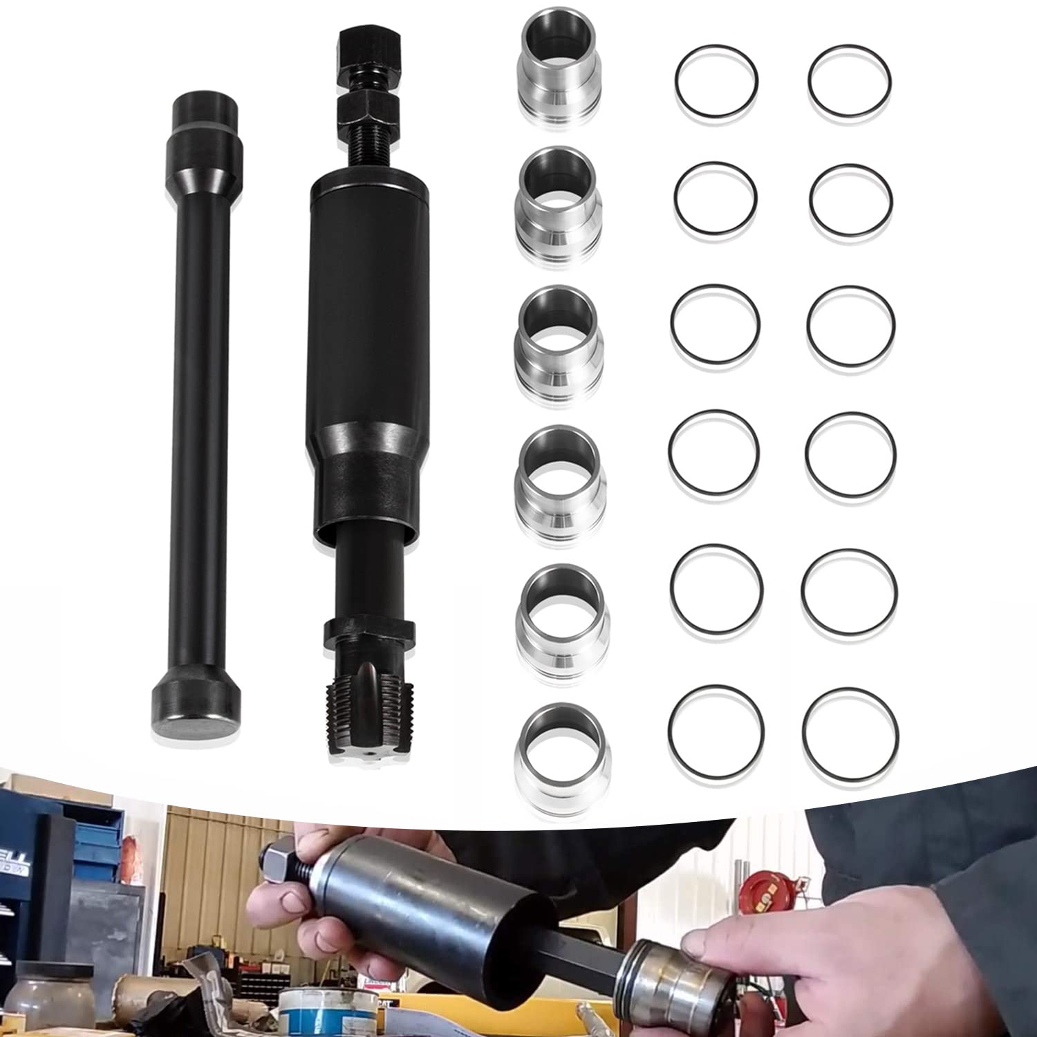 Buy Yoursme for C7 C9 Injector Sleeve Cup Removal Installation Tool ...