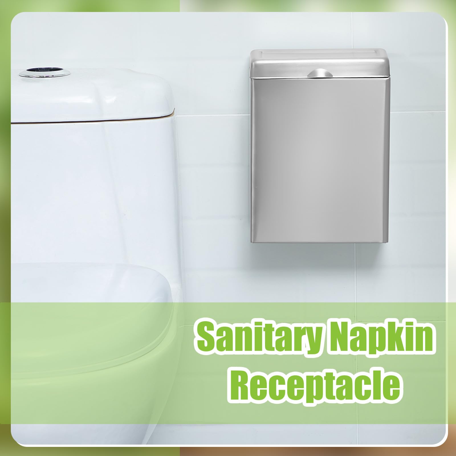 Snapklik.com : Tioncy Sanitary Napkin Receptacle, Tampon Disposal Bin ...