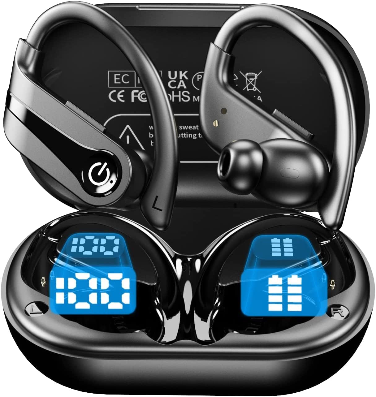 Wireless Ear Buds Bluetooth Earbuds with Mic, Wireless Headphones ...