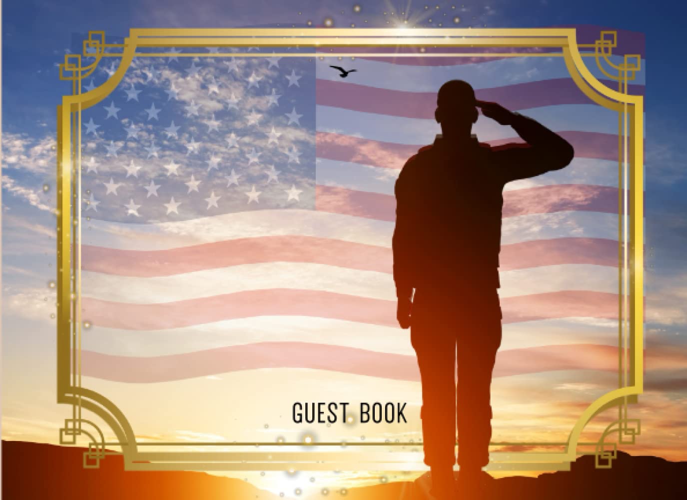 Military Retirement Party Guest Book: Memorial Service, Celebration of ...