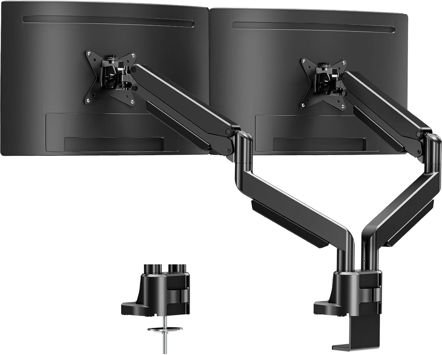 Amazon.com: ErgoFocus Dual Monitor Mount Fits up to 42 Inch Computer ...