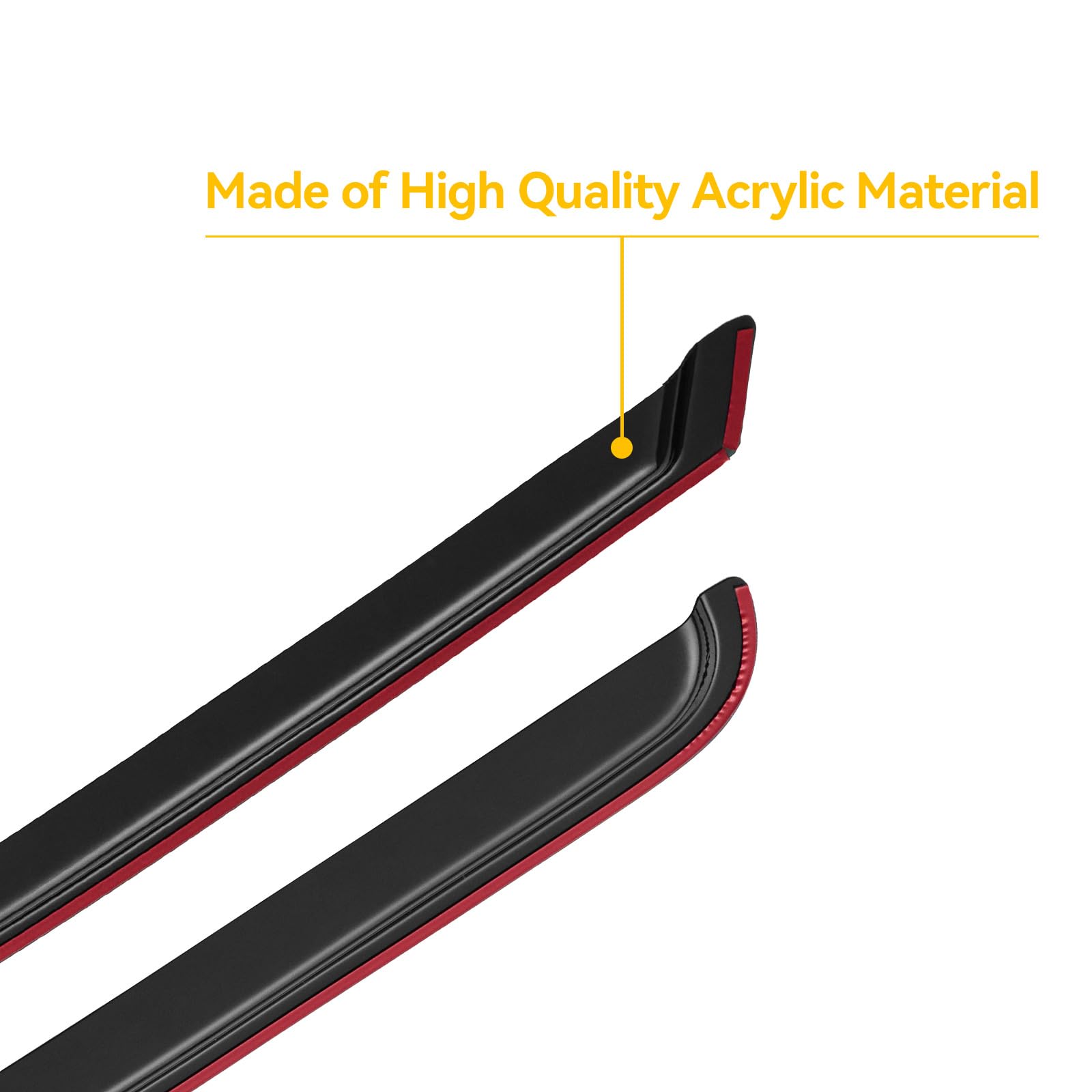 Snapklik.com : in-Channel Window Rain Guards Visors For 1999-2016 Ford ...