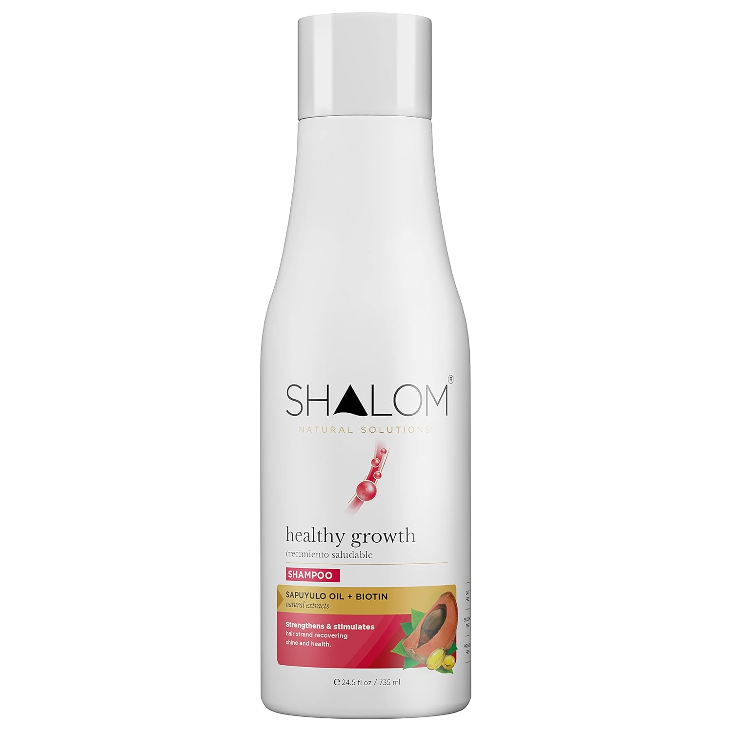 Amazon.com : SHALOM Shampoo Healthy Growth with Sapuyulo Oil & Biotin ...