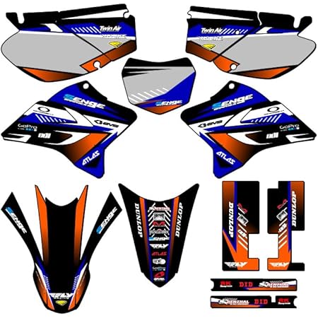 Team Racing Graphics kit Compatible with Yamaha 2005-2020 TTR 230, Scatter
