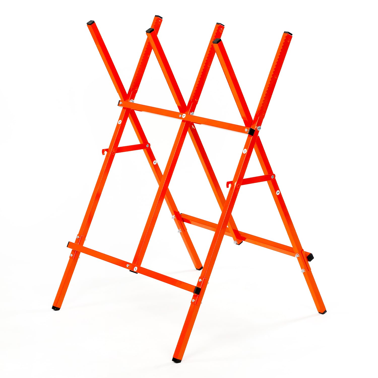 Snapklik.com : Log Saw Horse, Foldable Steel Sawbuck, 10.6 In Diameter ...
