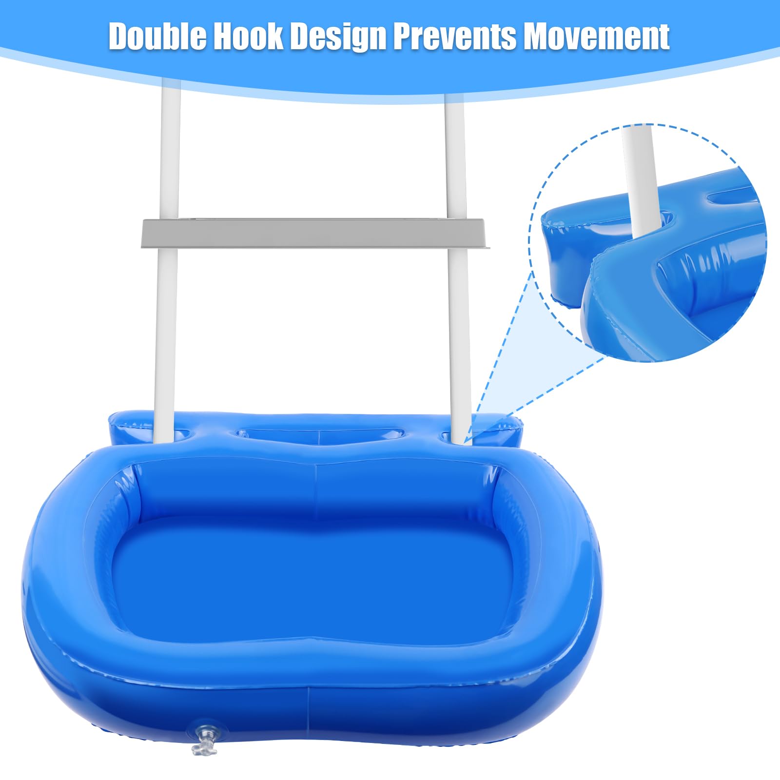 Snapklik.com : Pool Foot Bath, Inflatable Pool Foot Wash Tray For Pool ...