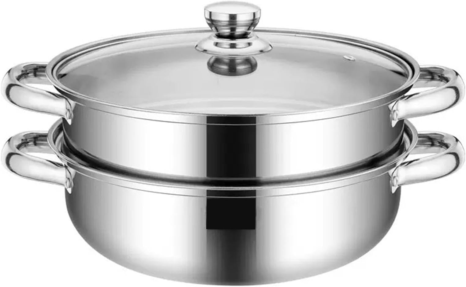 Amazon.com: Oster Steamer Pot Set Food Steamer Pot Stainless Steel ...