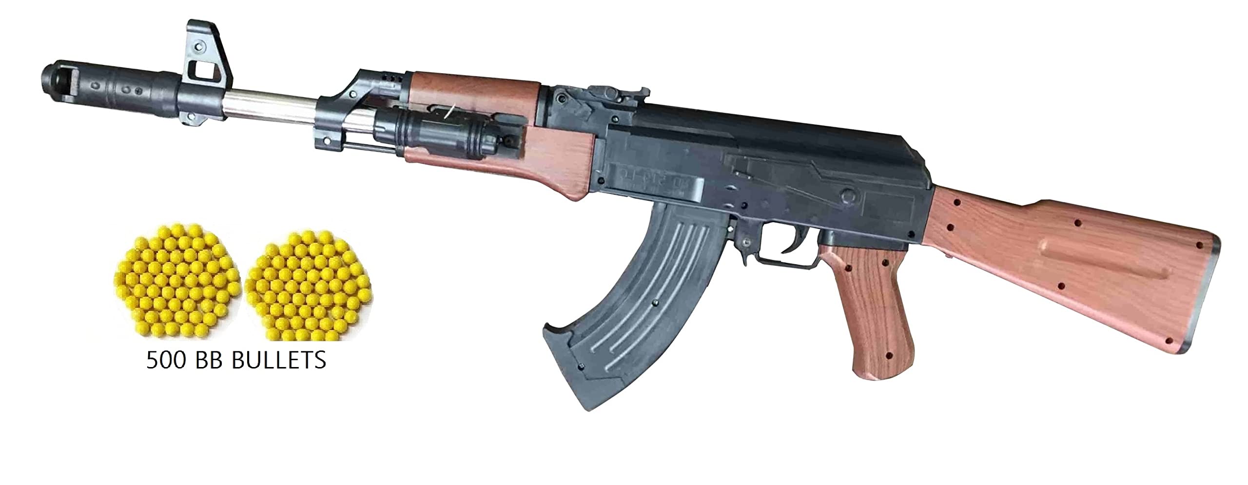 Buy HALO NATION® 30 Inch Long AK 47 BB Toy for Boys, Army Style AK-47 ...