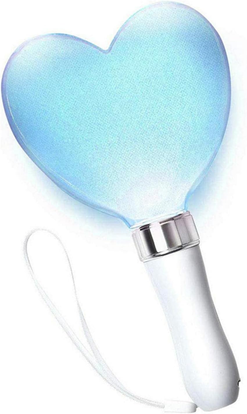 Amazon.com: KASCLINO LED Concert Cheering Wand, 15 Color Heart Shaped ...