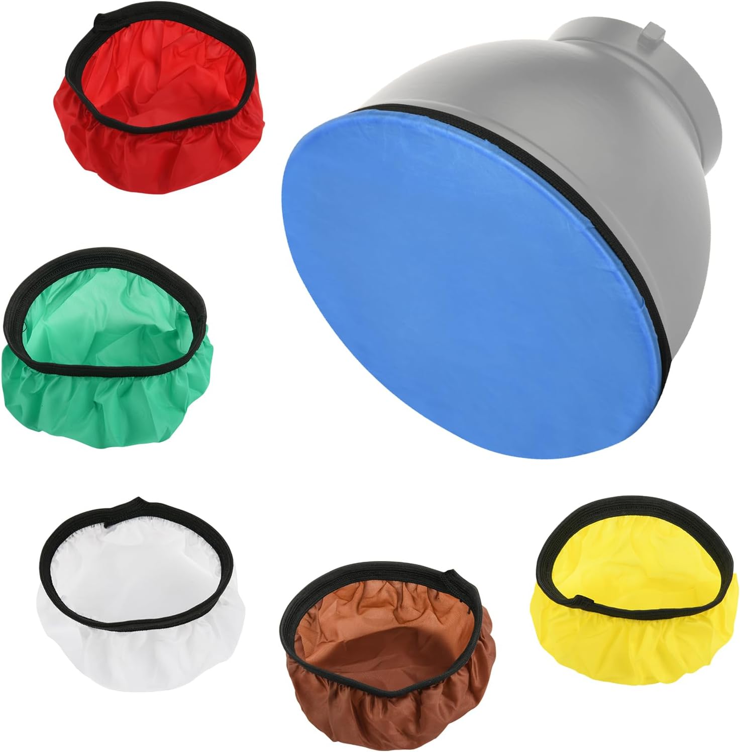 Amazon.com : Cosmos 6 Pcs Standard Reflector Diffuser Cover 7" / 18cm ...