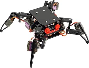 Amazon.com: Spider Robot Bionic Quadruped Spider Robot Kit Robot Toys ...