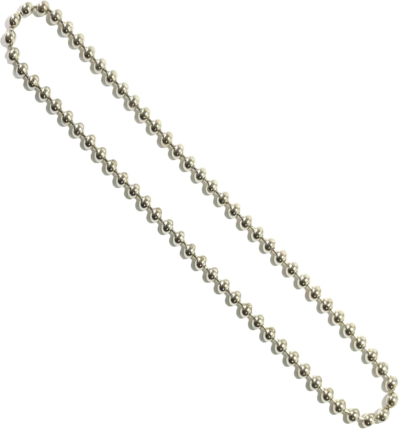 Amazon.com: 3.2mm Blind Metal Continuous Endless Beaded/Ball Chain Loop ...