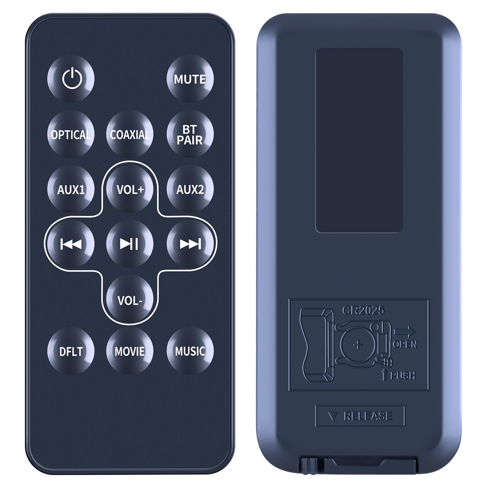 New Remote Control for Logik L32SWLB16 Soundbar System Speaker Remote ...