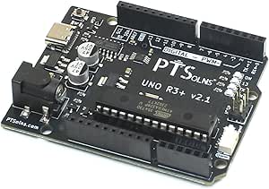 PTSolns UNO R3+ ATmega328P Microcontroller Development Board (Arduino Compatible) : Amazon.ca ...