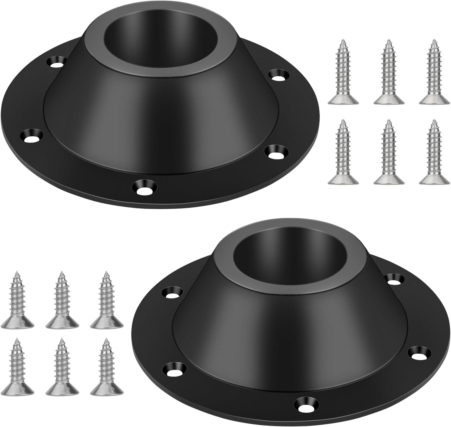 Amazon.com: Linkstyle 2pcs RV Table Base Mount Aluminum, Standard Size ...