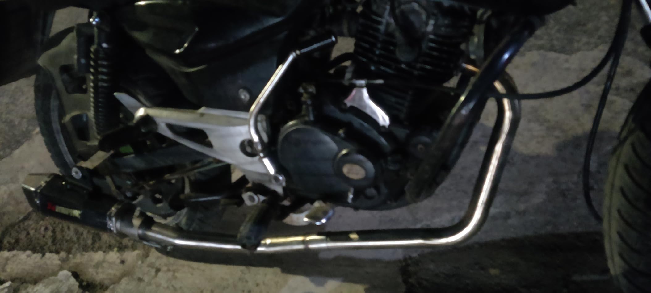 Acube Mart full Bend Pipe Link Exhaust Pipe for pulsar 150/180/220 Bend ...
