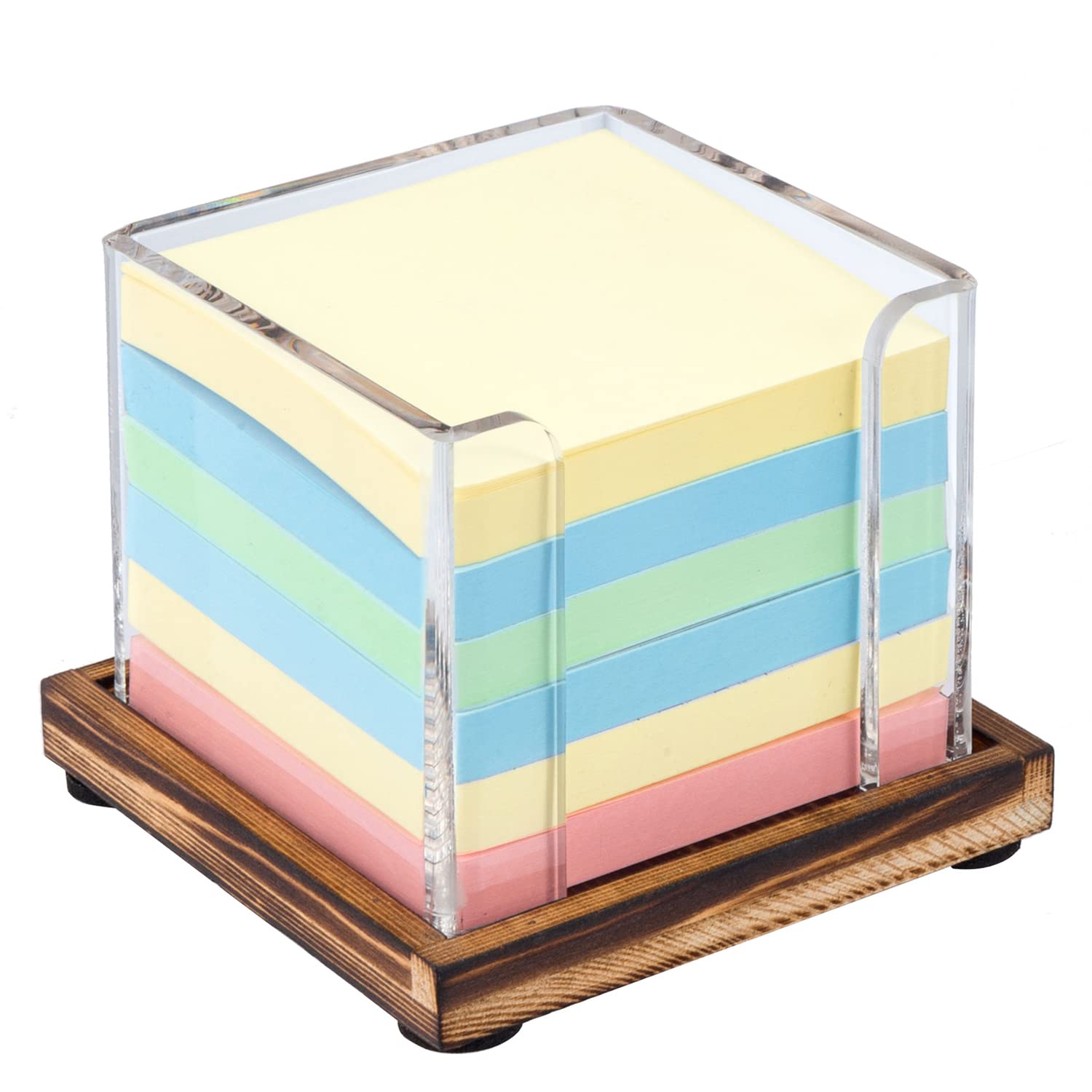 Amazon.com : MyGift Premium Clear Acrylic 3-Inch Square Sticky Note ...