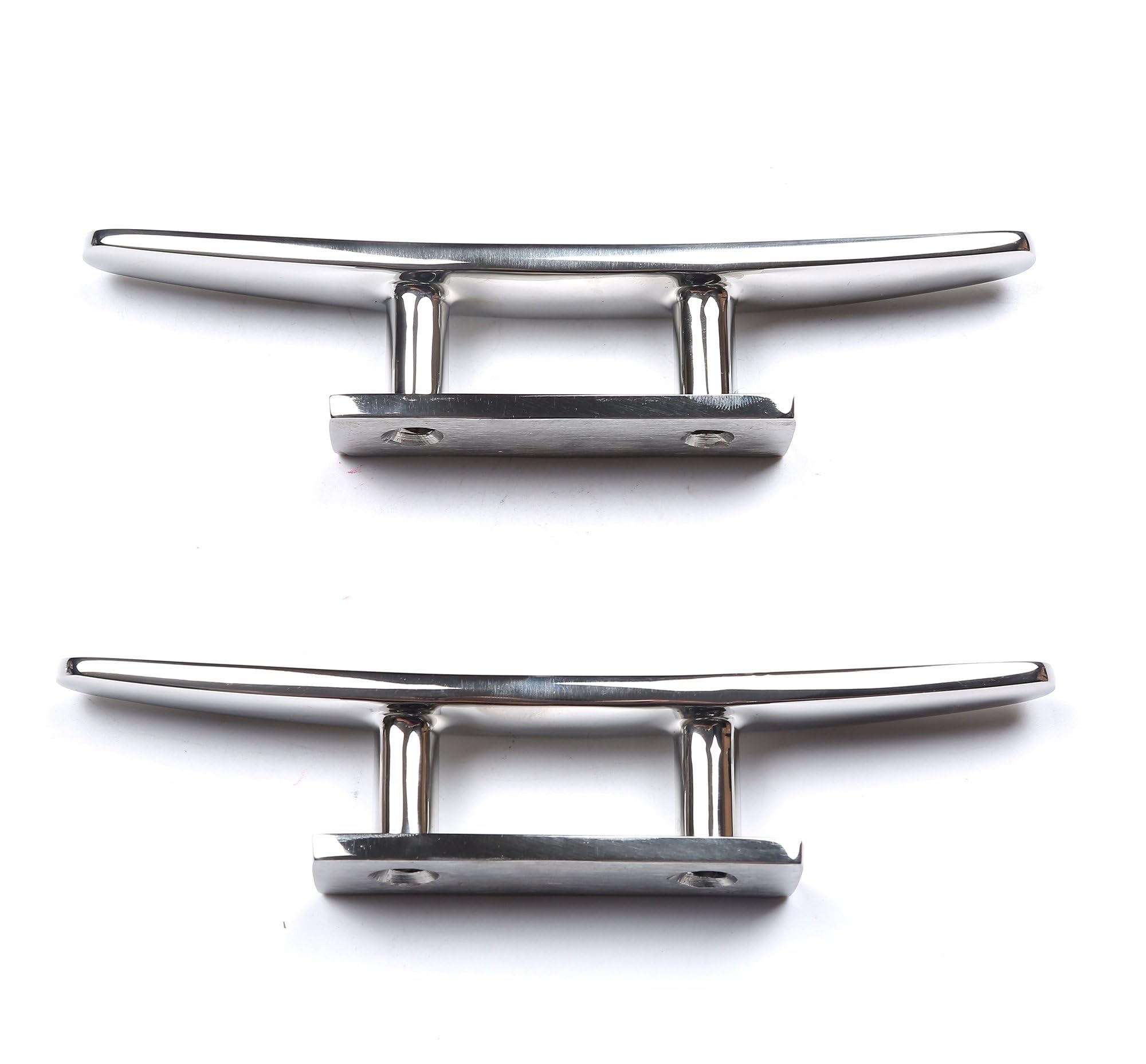 Snapklik.com : Boat Dock Cleats 8 Inch Stainless Steel Cleat Tie Down ...