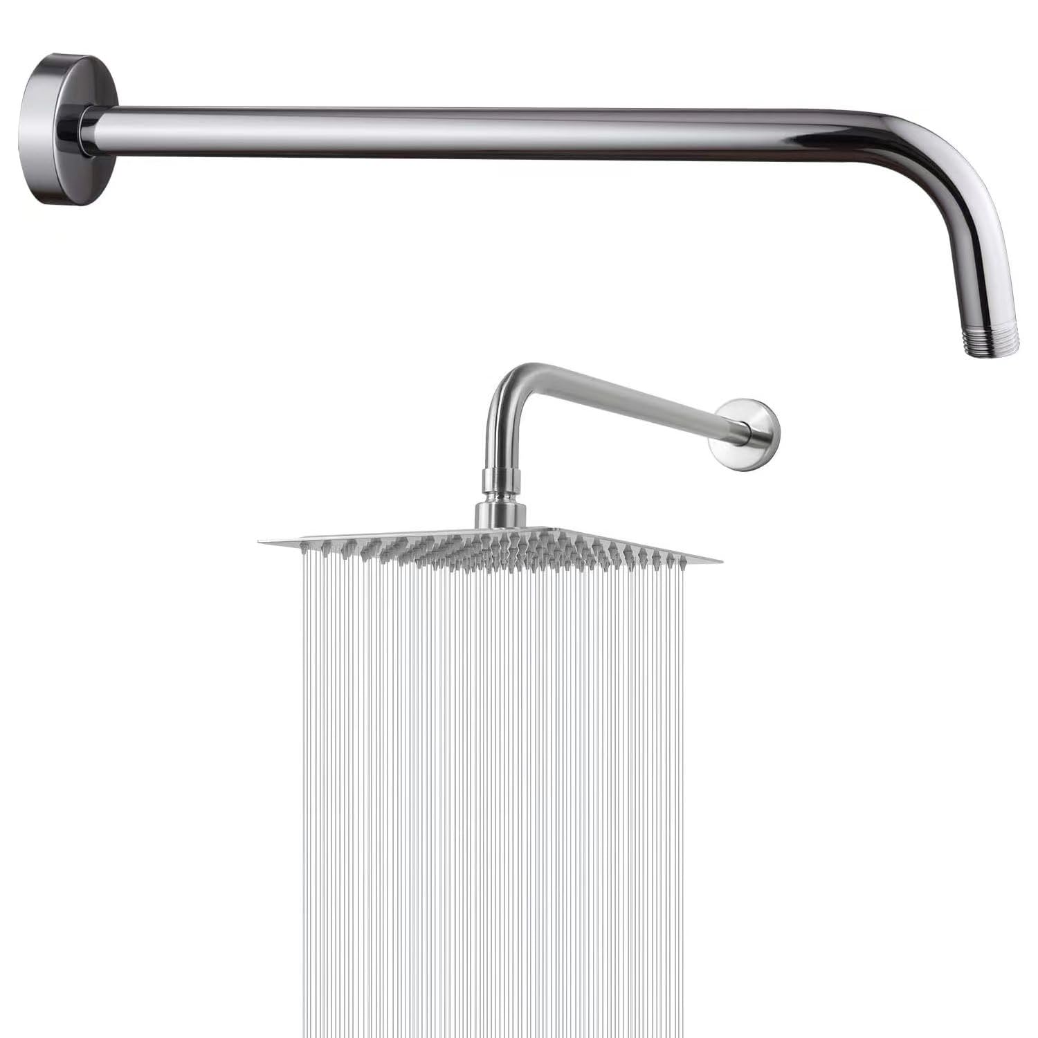 Brazo de Ducha, Brazo de Regadera Acero Inoxidable, Brazo de Extensión ...