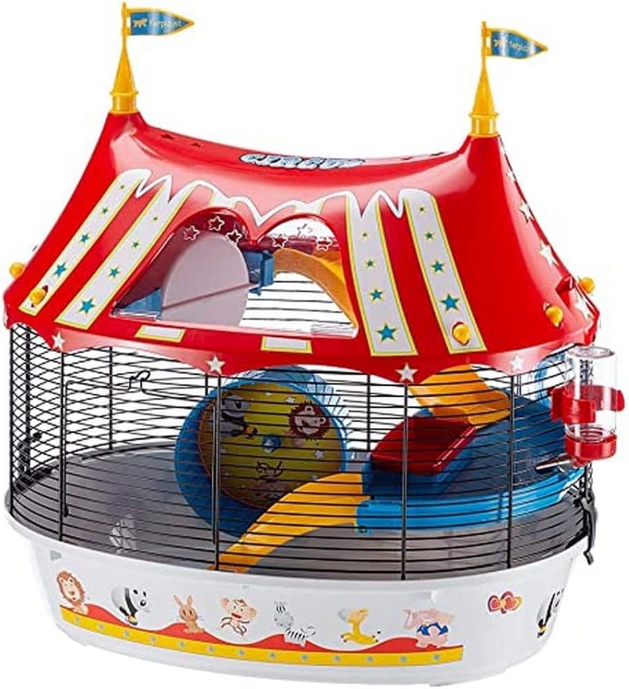 Ferplast Hamster Cage Mouse Cage Small Animal Cage CIRCUS FUN sturdy ...