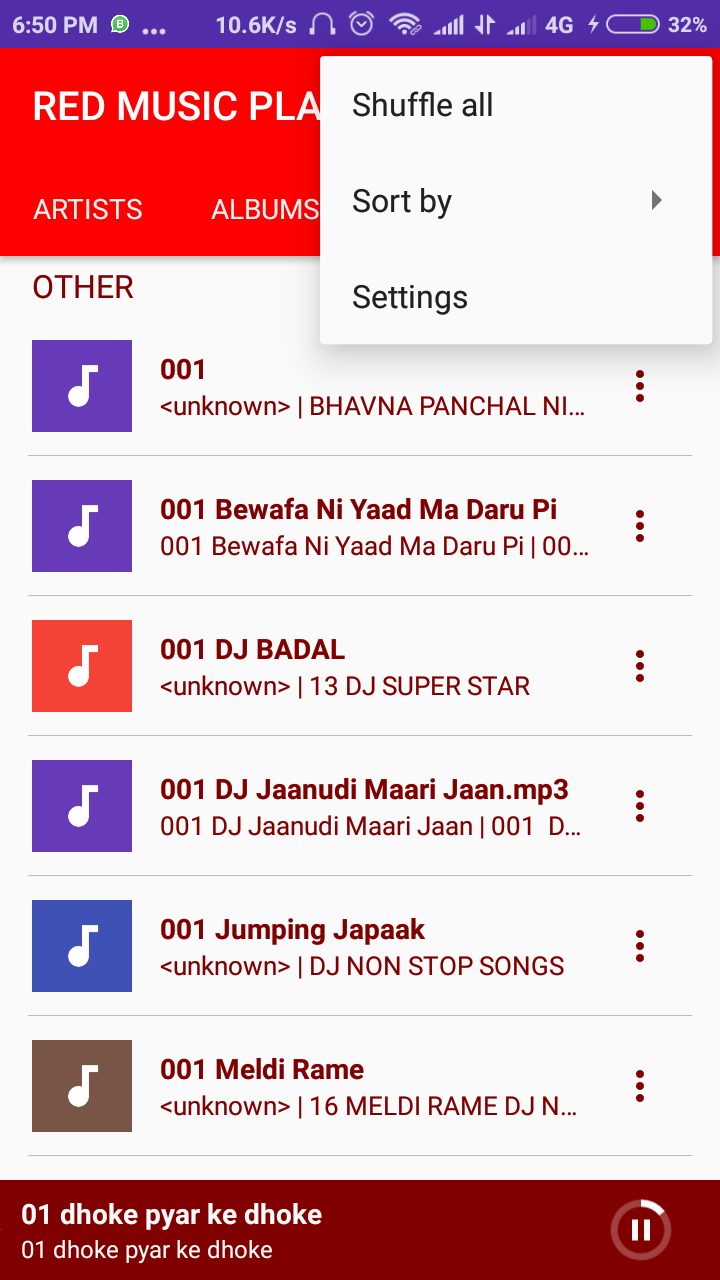 red music player pro - App on Amazon Appstore