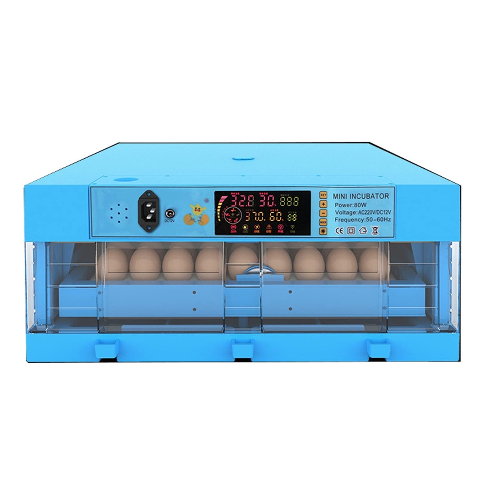 Buy NIVOK Egg Incubator with 36 LED Luminous Egg Candle Tester and ...