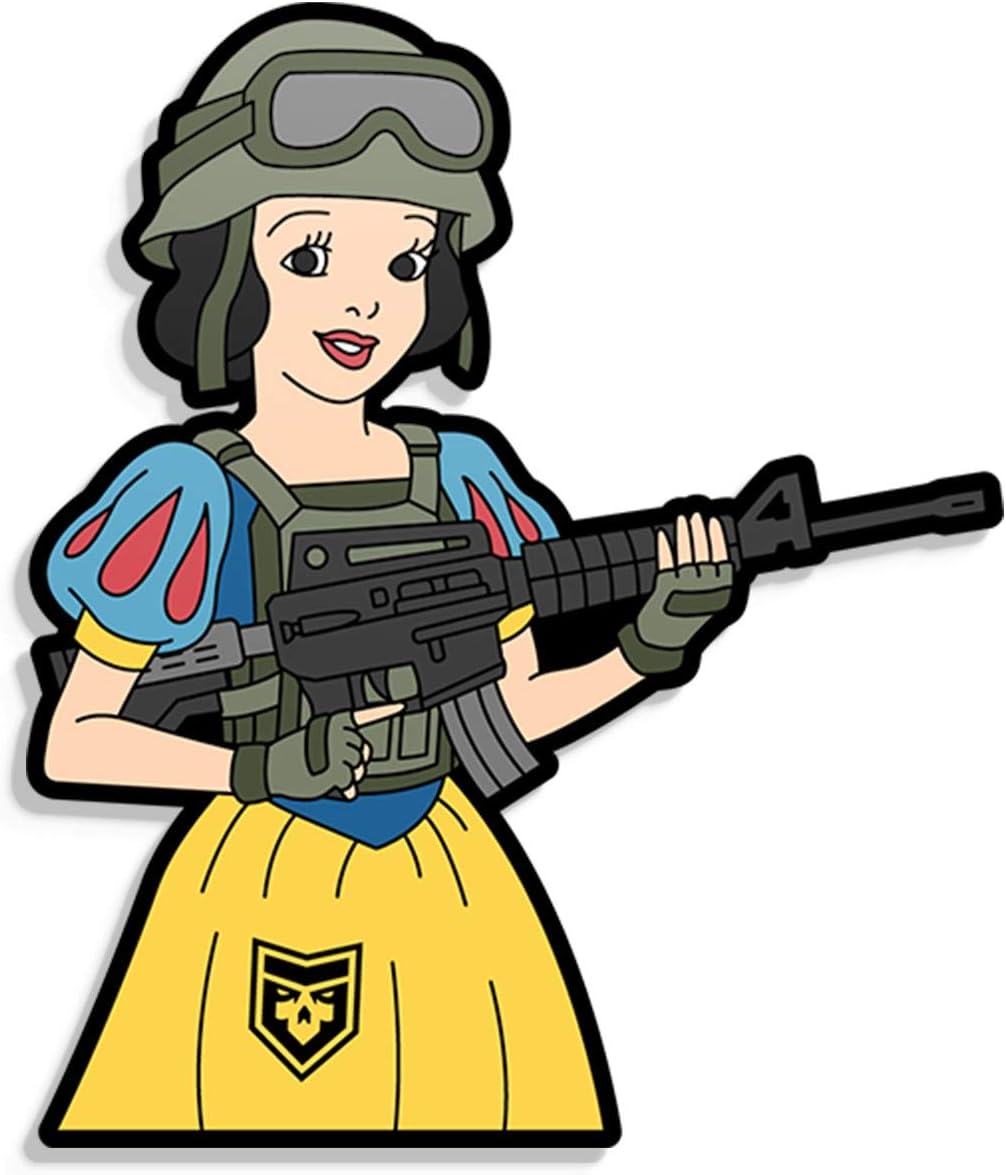 Amazon.com: PatchOps Parody Dwarf Squad Leader Tactical Snow PVC Tactical Morale Patch : Sports ...