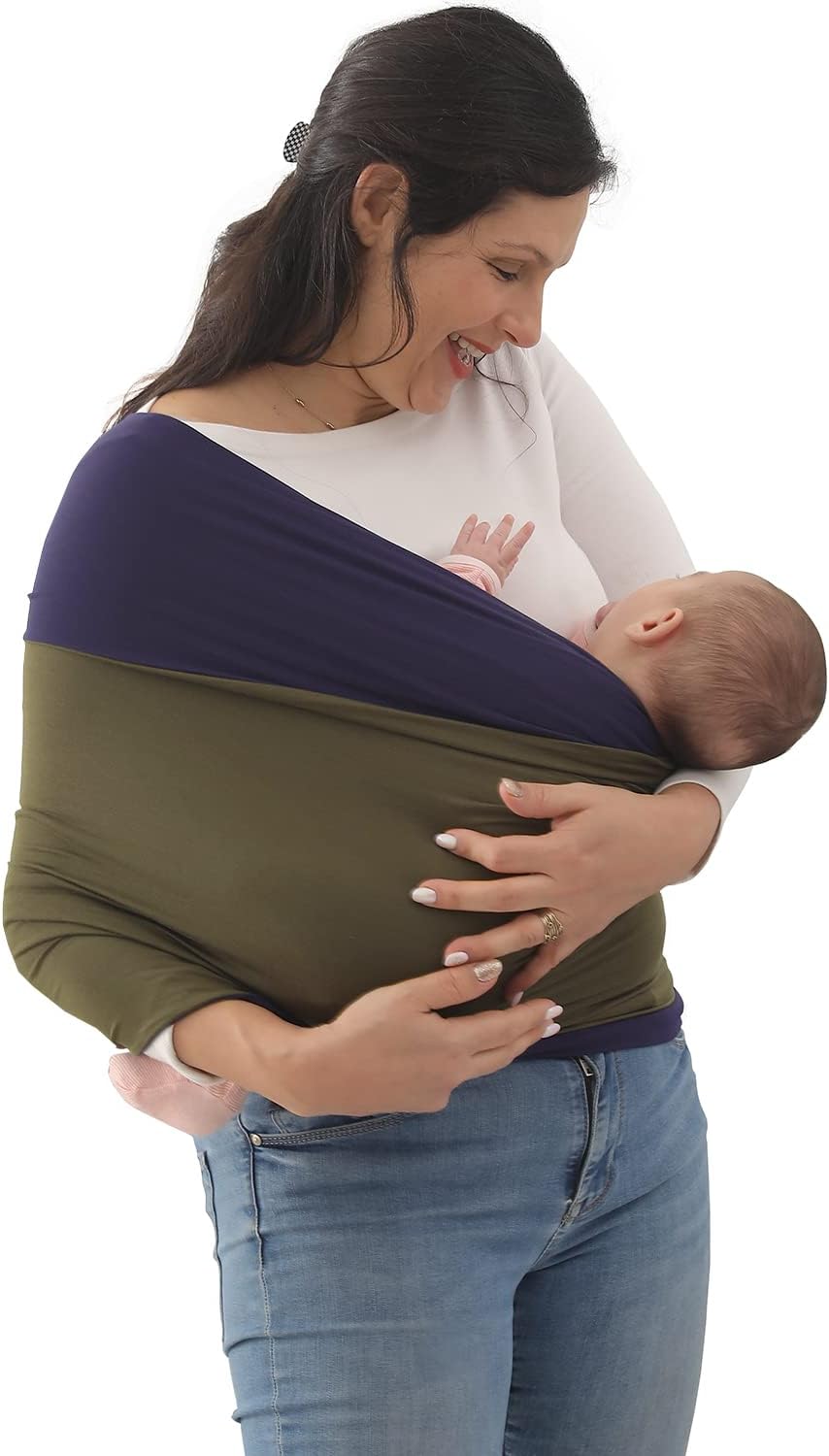 Amazon.com : Kloovete Baby Wrap Carrier, Perfect Baby Carrier Wrap ...