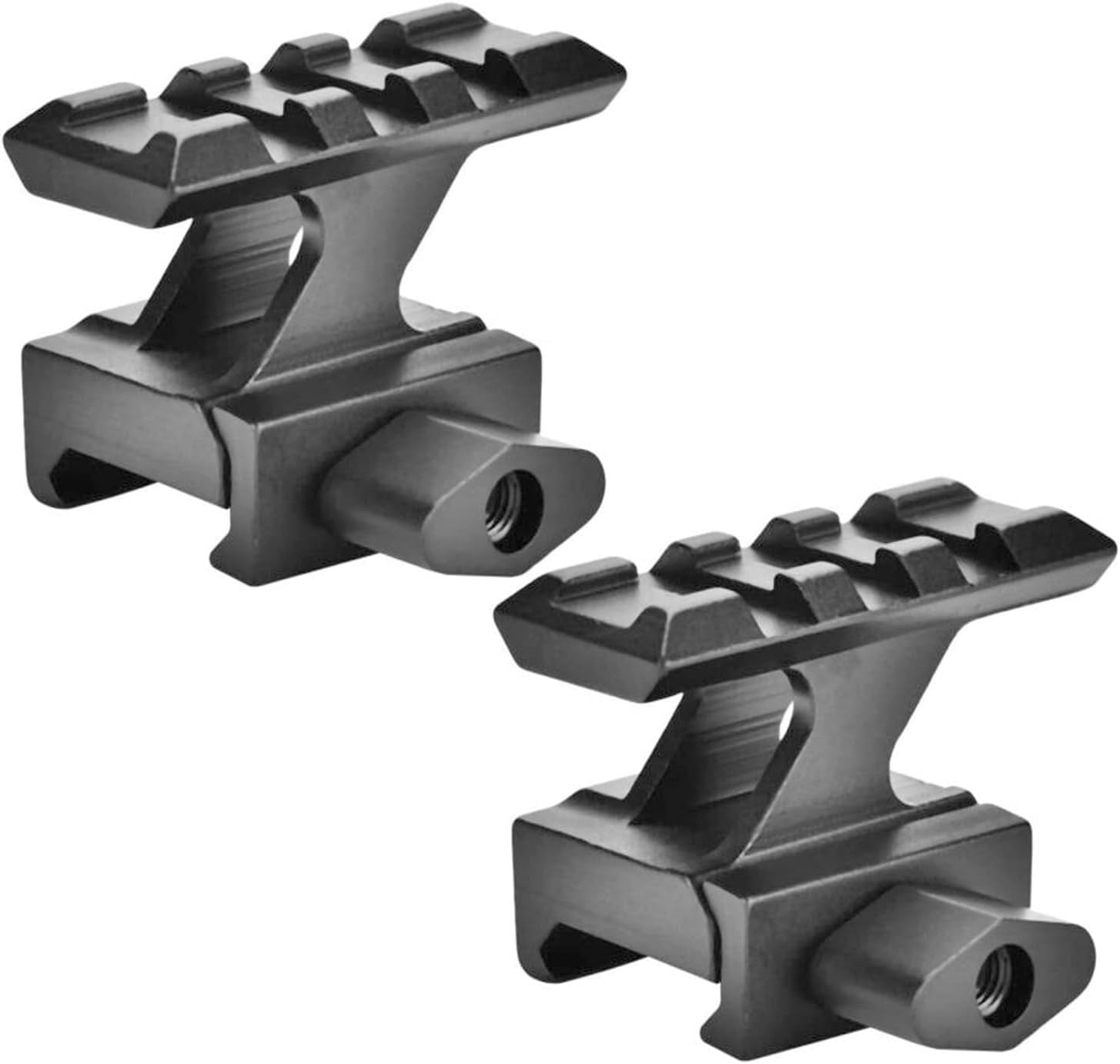 BILLION DUO Riser Rail Mount 2 Pack, Slanted Riser Scope Mount for 20mm ...