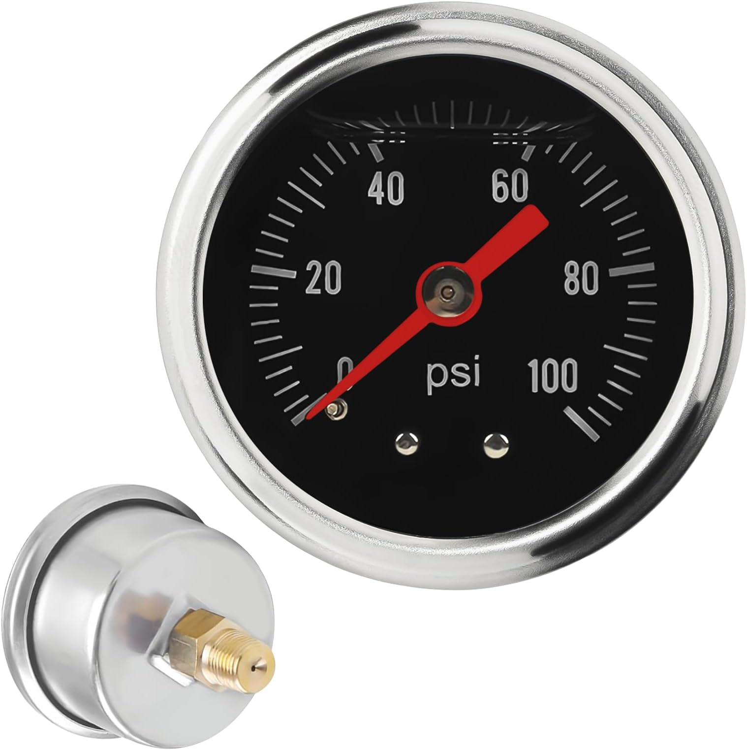 Amazon.com: Liquid Fuel Pressure Regulator Gauge Oil Pressure Gauge 0 ...