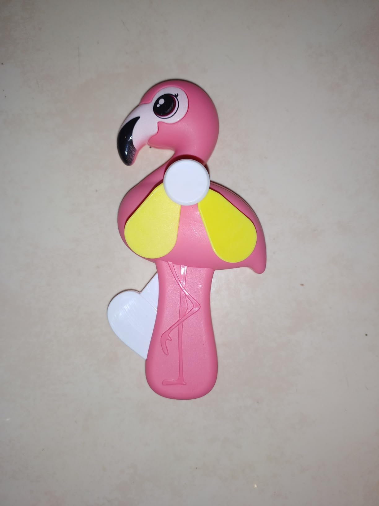 Amable Manual Hand Press Flamingos Shaped Fan for Kids, Small Pocket ...