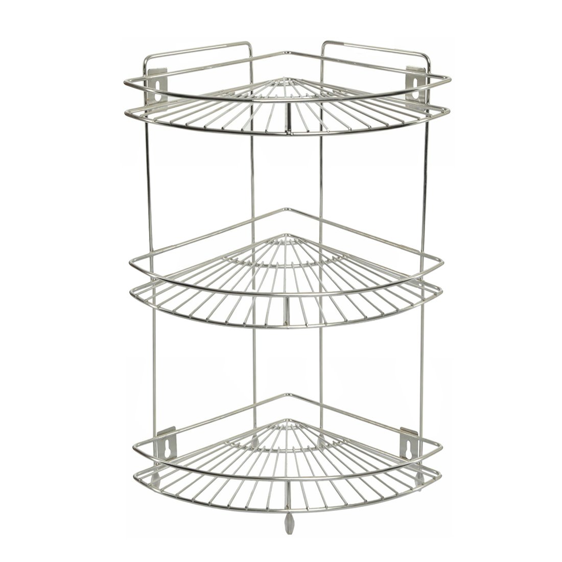 Confiado Standard Stainless Steel Corner Kitchen Rack : Amazon.in: Home ...