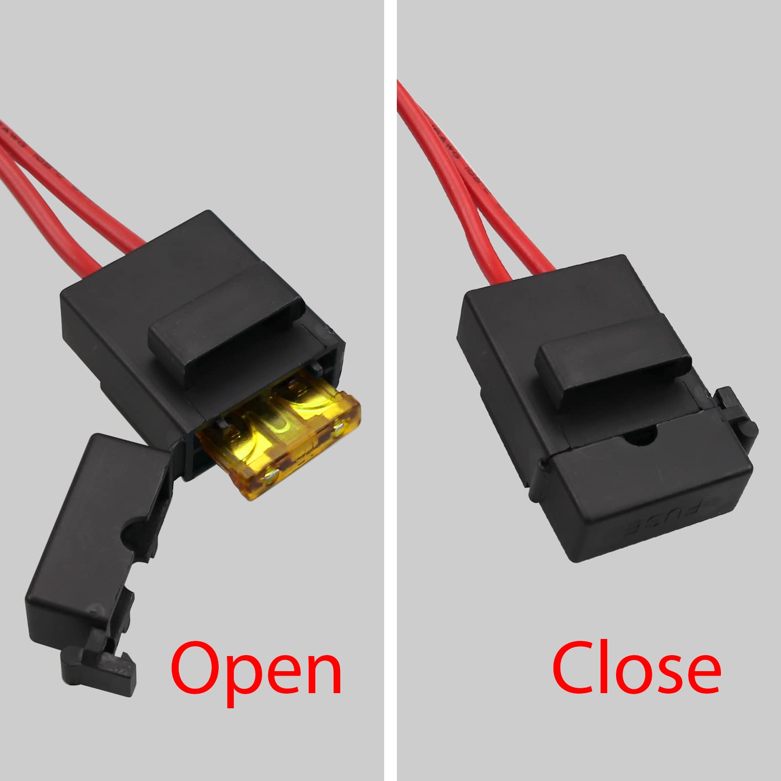 Snapklik.com : ZOOKOTO 32V 16 AWG Specialized Car Fuse Connector 20A ...