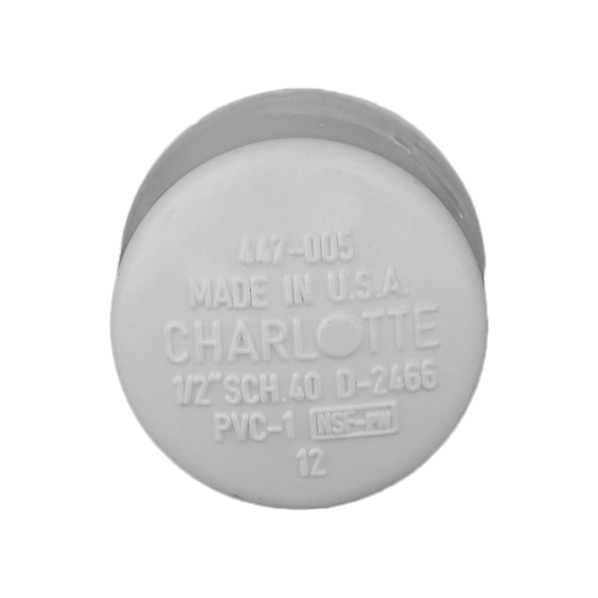 Snapklik.com : CHARLOTTE PIPE 1/2 SCH 40 CAP SOCKET CONTRACTOR PACK ...