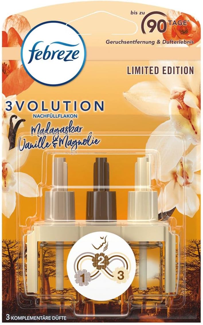 Febreze 3X 3Volution Spiced Apple Diffuseur de Parfum avec Le Parfum de ...
