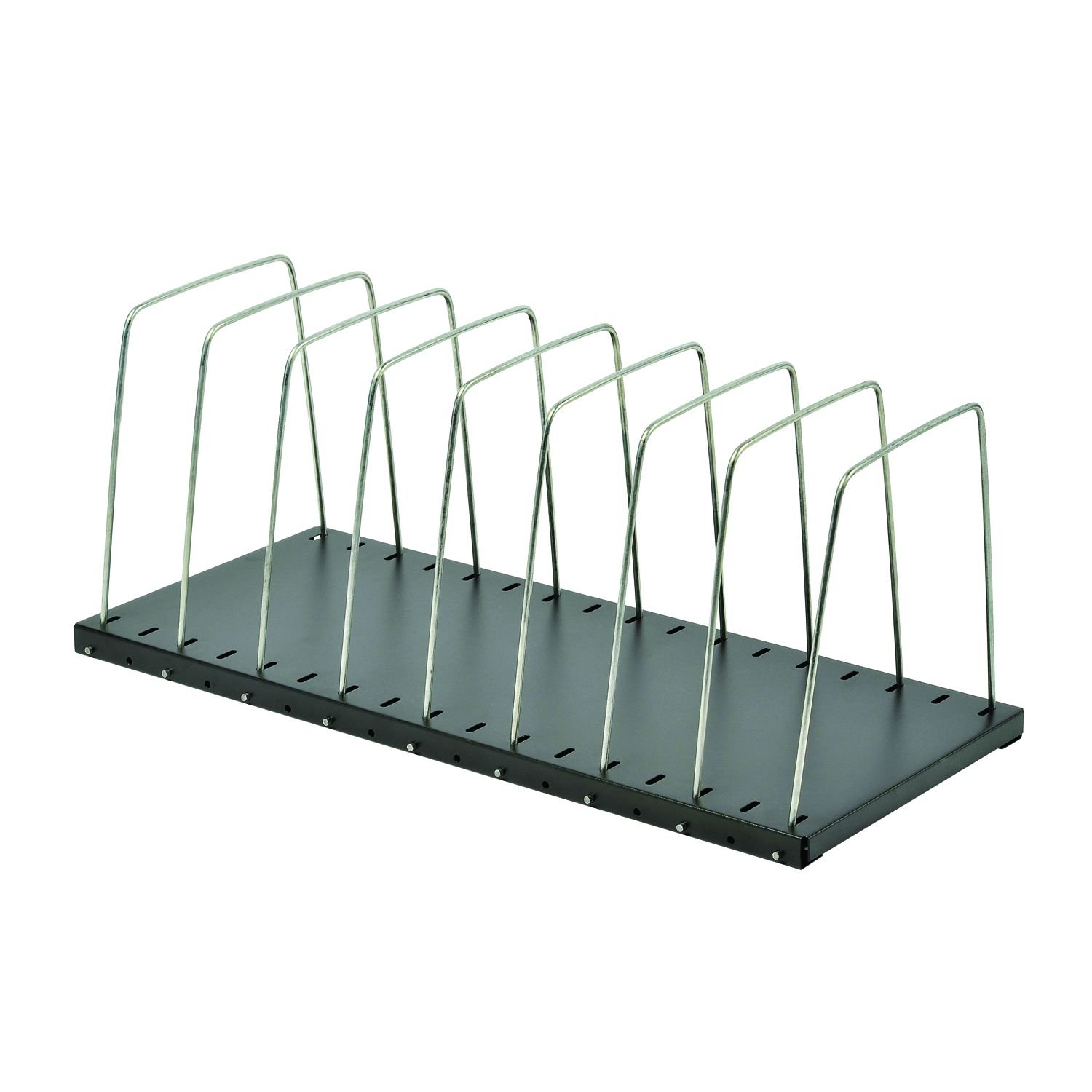 Snapklik.com : STEELMASTER Adjustable Desk File Organizer Rack 8 ...