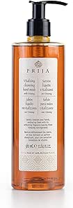 Prija Vitalising Hand Wash with Ginseng Extract Gently Cleanses Hands ...