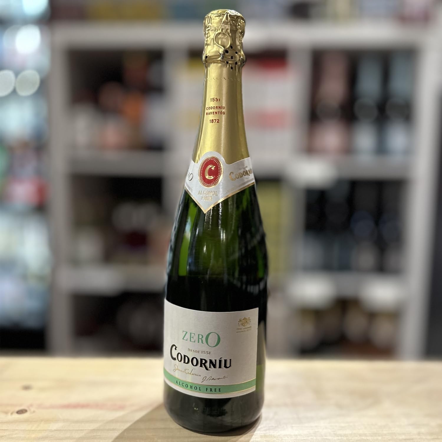 Codorníu Zero Brut Premium Non-Alcoholic Sparkling Wine Dealcoholized ...