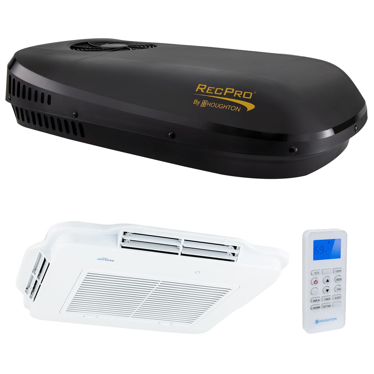 Amazon.com: RecPro RV 48V Air Conditioner Non-Ducted Low Profile | With ...