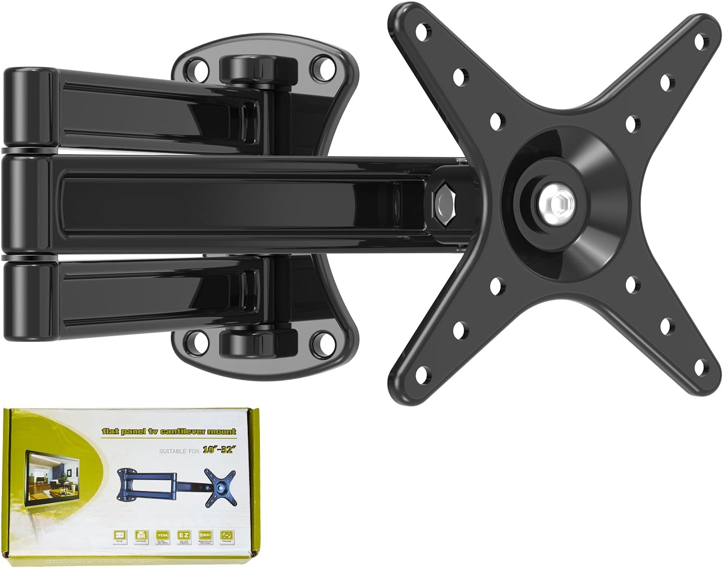 Amazon.com: Eyoyo TV Wall Mount Swivel Tilt Full Motion Corner TV ...