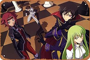 Amazon.com : Lelouch Lamperouge Suzaku Kururugi Code Geass C C Kallen ...