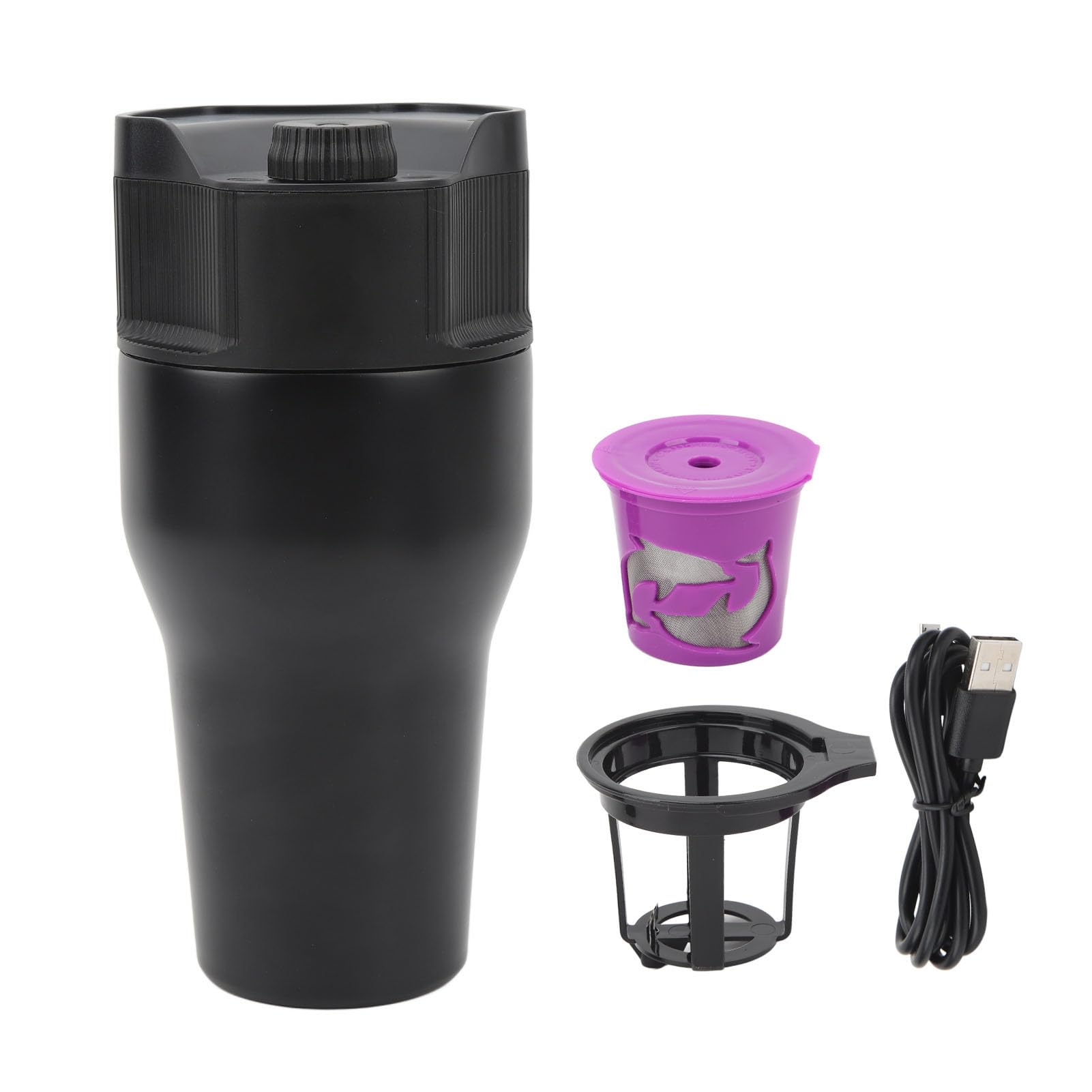 Electric Coffee Machine,Auto Portable Coffee Maker Coffee Pot Electric ...