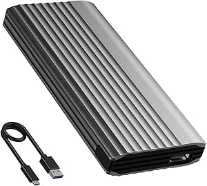 Amazon.co.jp: NVME Solid State Drives ARGB Lighted Enclosure Solid Disk ...