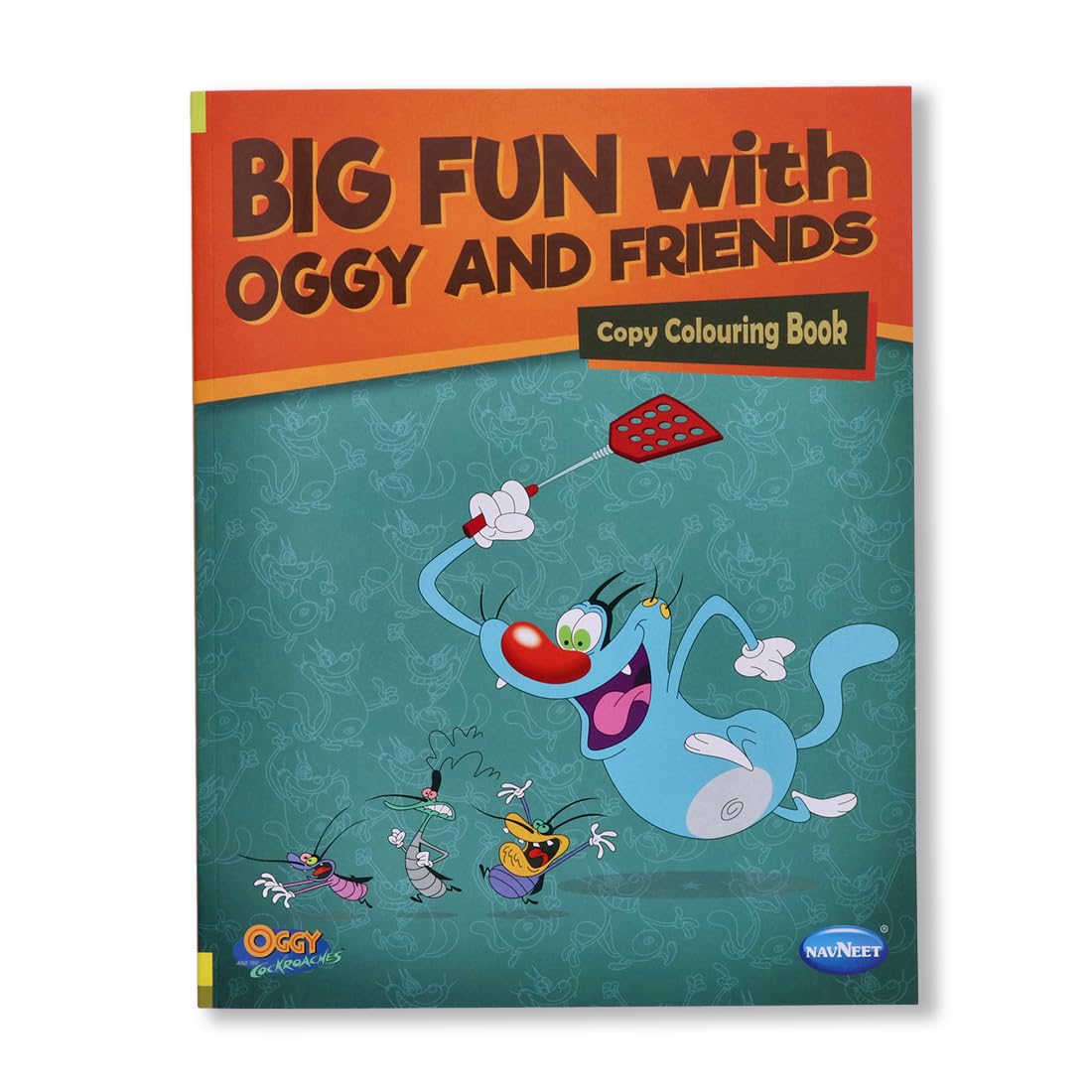 Buy Navneet Big Fun with Oggy & Friends: Copy Colouring Book- Colouring ...