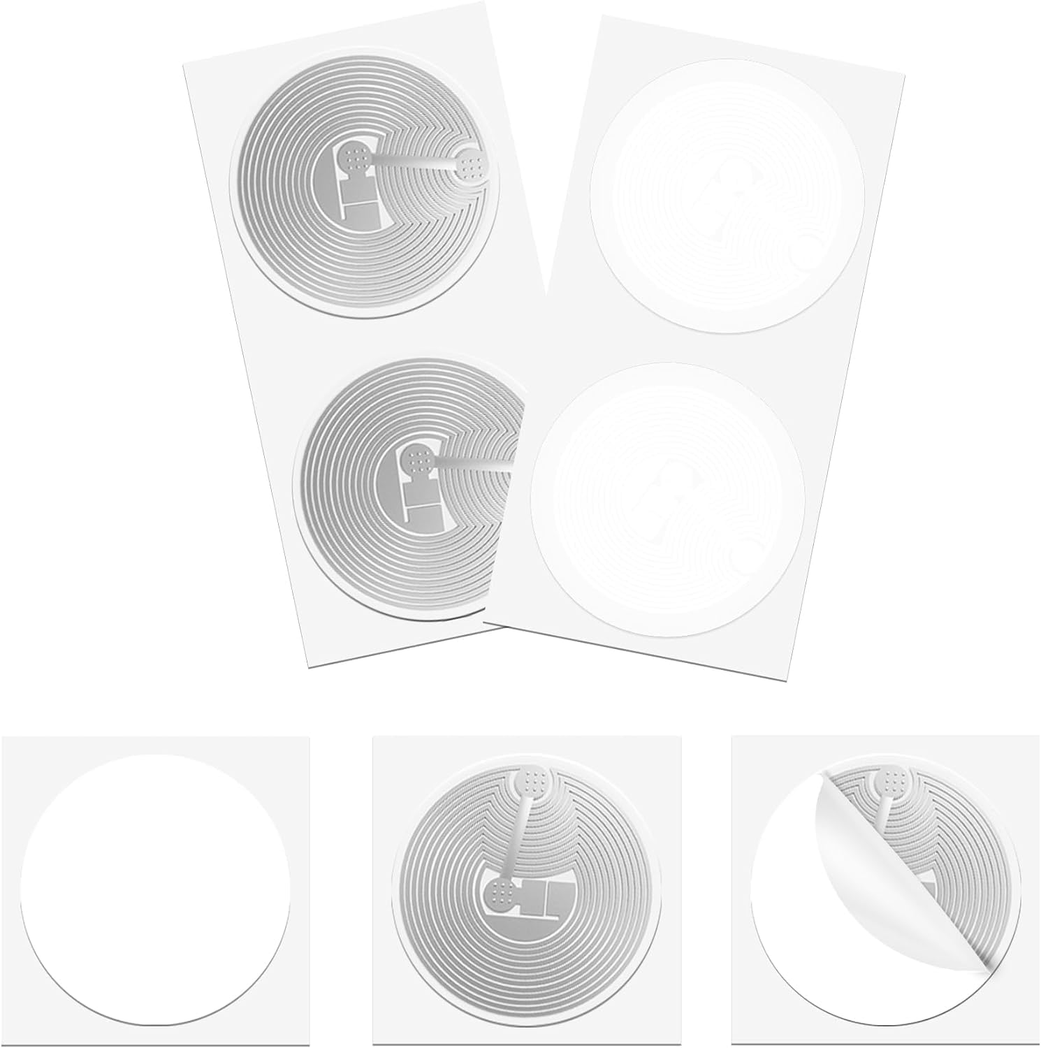 Amazon.com : 125kHz T5577 RFID Coin tag with Adhesive Backing for ...