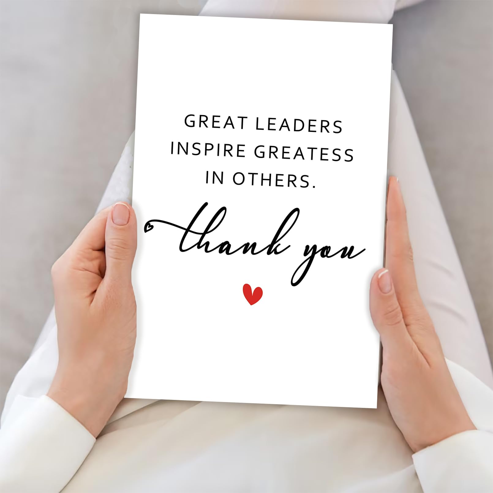 Snapklik.com : Thank You Card, Thank You Card For Boss Leader, Thank ...