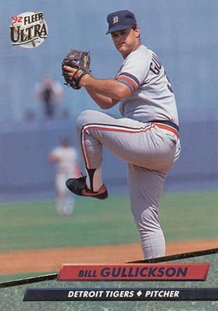 Amazon.com: Baseball MLB 1992 Ultra #362 Bill Gullickson #362 NM Tigers ...