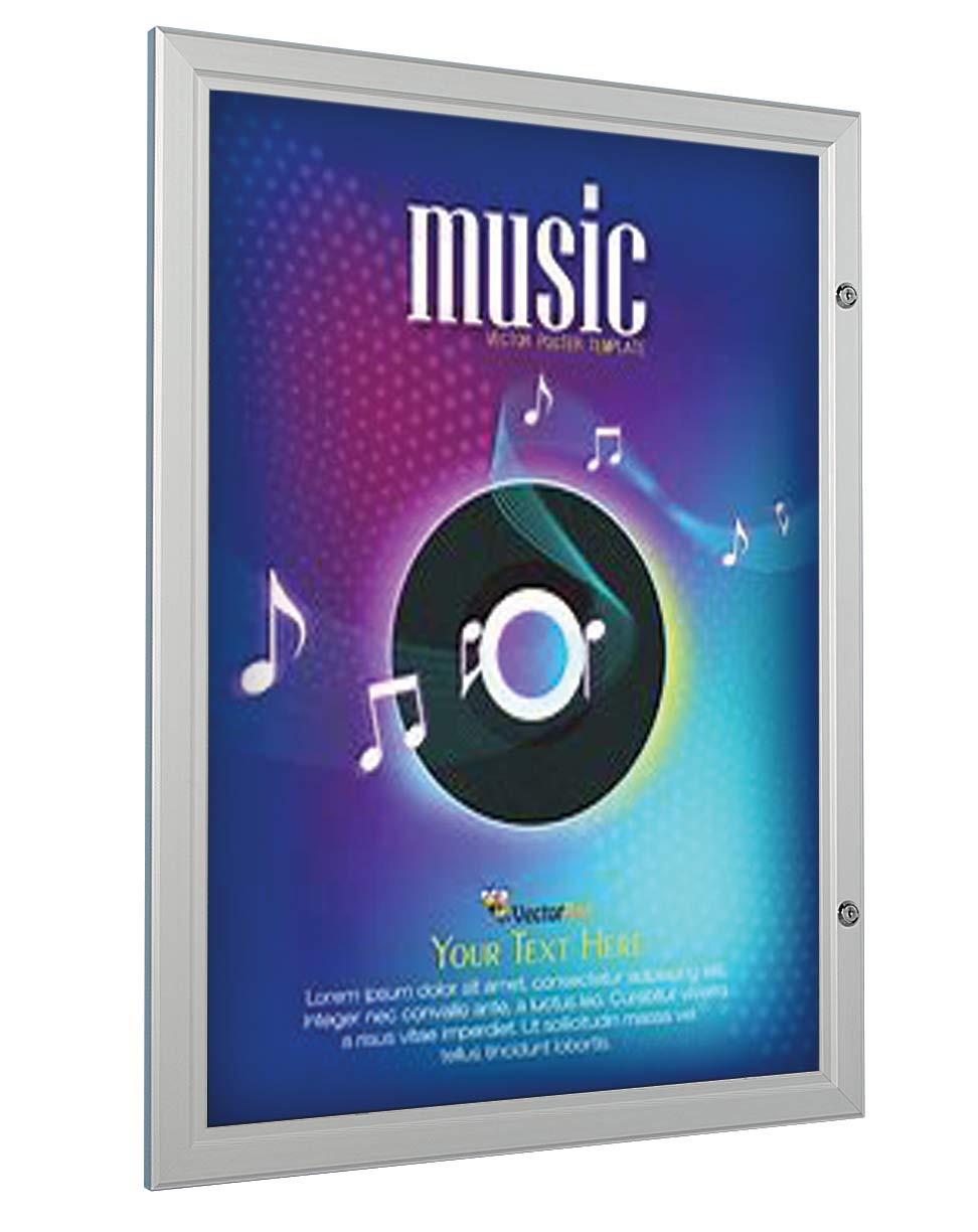 Wonderwall A3 Poster Frame | Lockable Display Board | Easy Wall ...